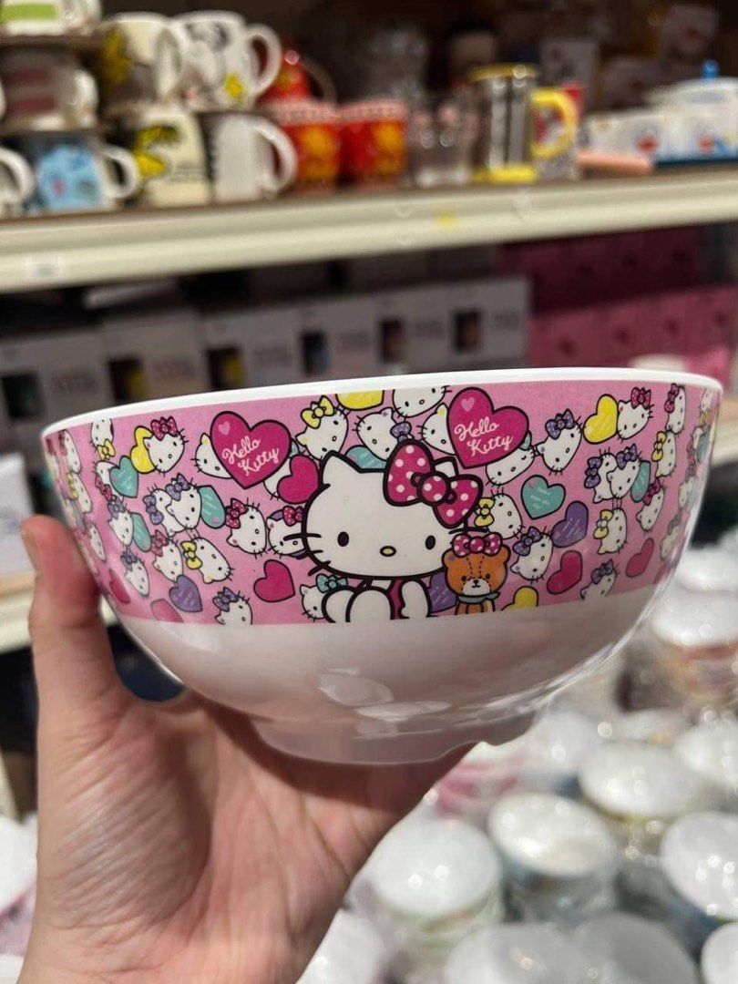 Sanrio hello kitty bowl, Furniture & Home Living, Kitchenware ...
