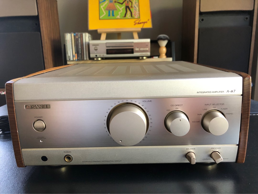 Sansui A-α7 Integrated Amplifier, Audio, Soundbars, Speakers ...