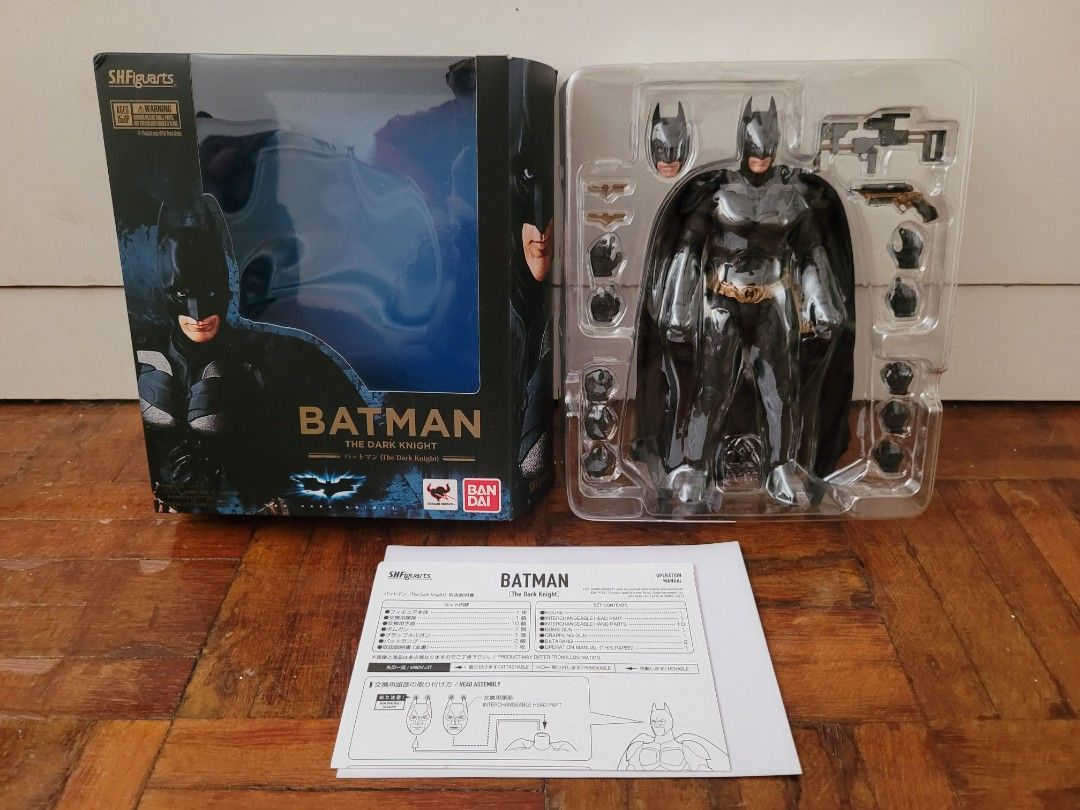 S.H.Figuarts SHF Batman The Dark Knight Set, Hobbies & Toys, Toys ...