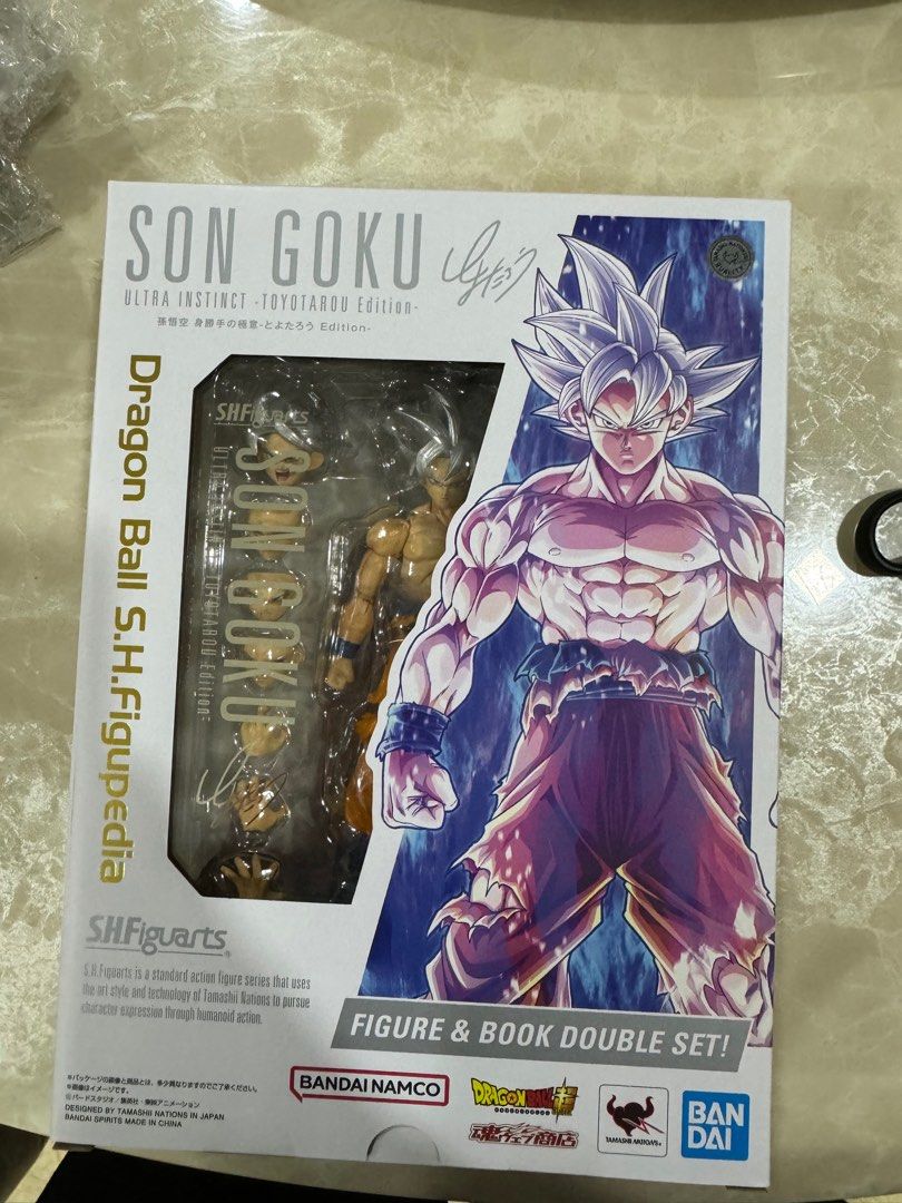 S H Figuarts Shf Goku Ultra Instinct Toyotarou Ver Without Booklet