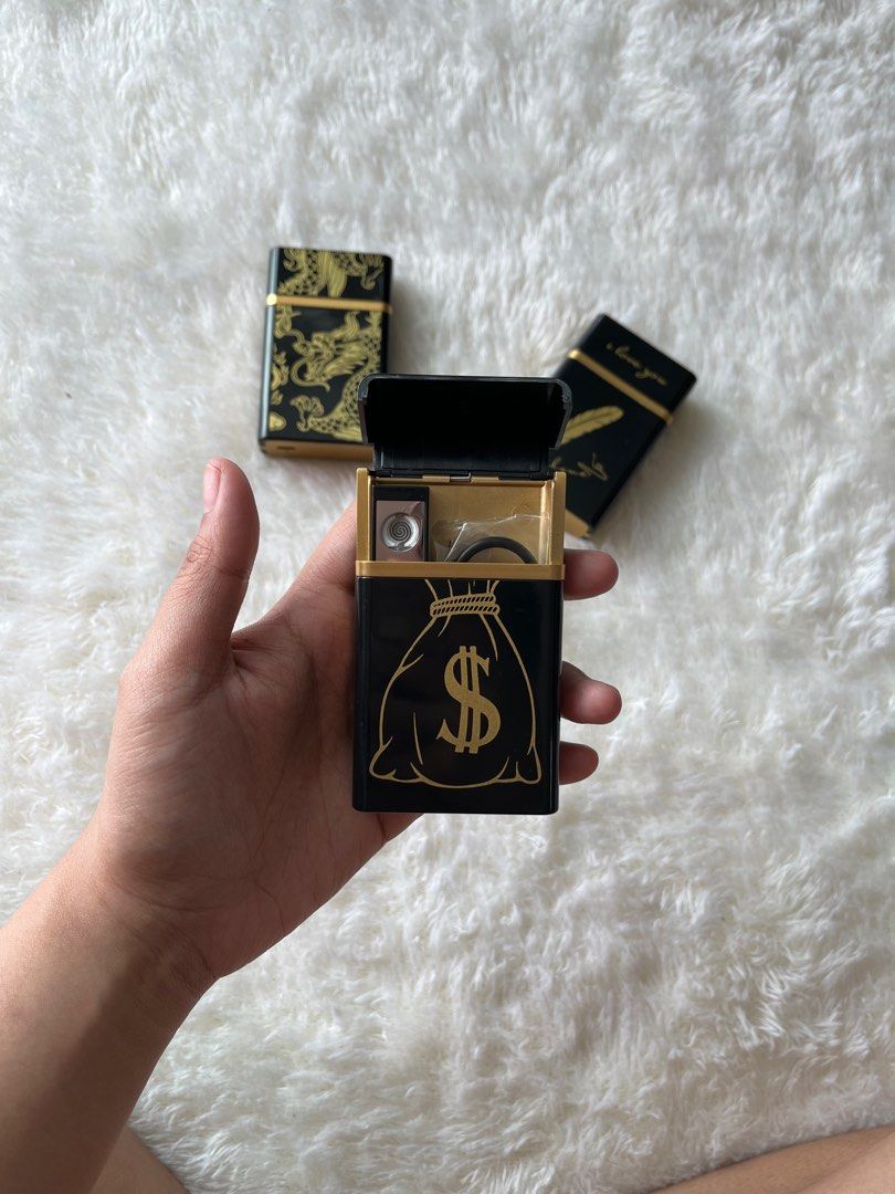 Smoke Box Kotak Rokok Elektrik, Fesyen Pria, Jam Tangan di Carousell