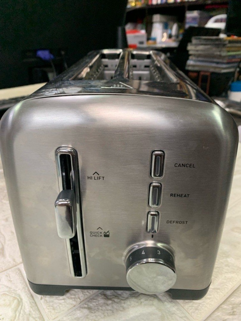 Sunbeam Stainless Steel Long Toaster -220volts, TV & Home Appliances, Kitchen Appliances, Ovens ...