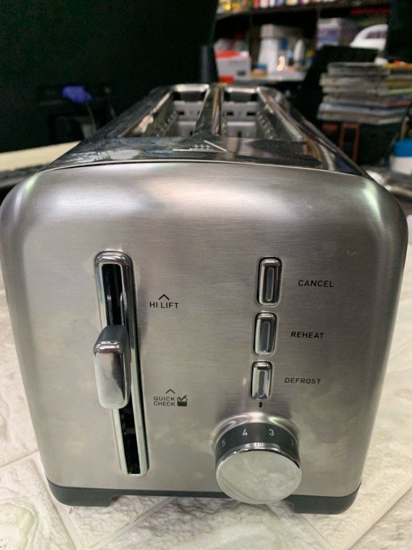 Sunbeam Stainless Steel Long Toaster -220volts, TV & Home Appliances, Kitchen Appliances, Ovens ...