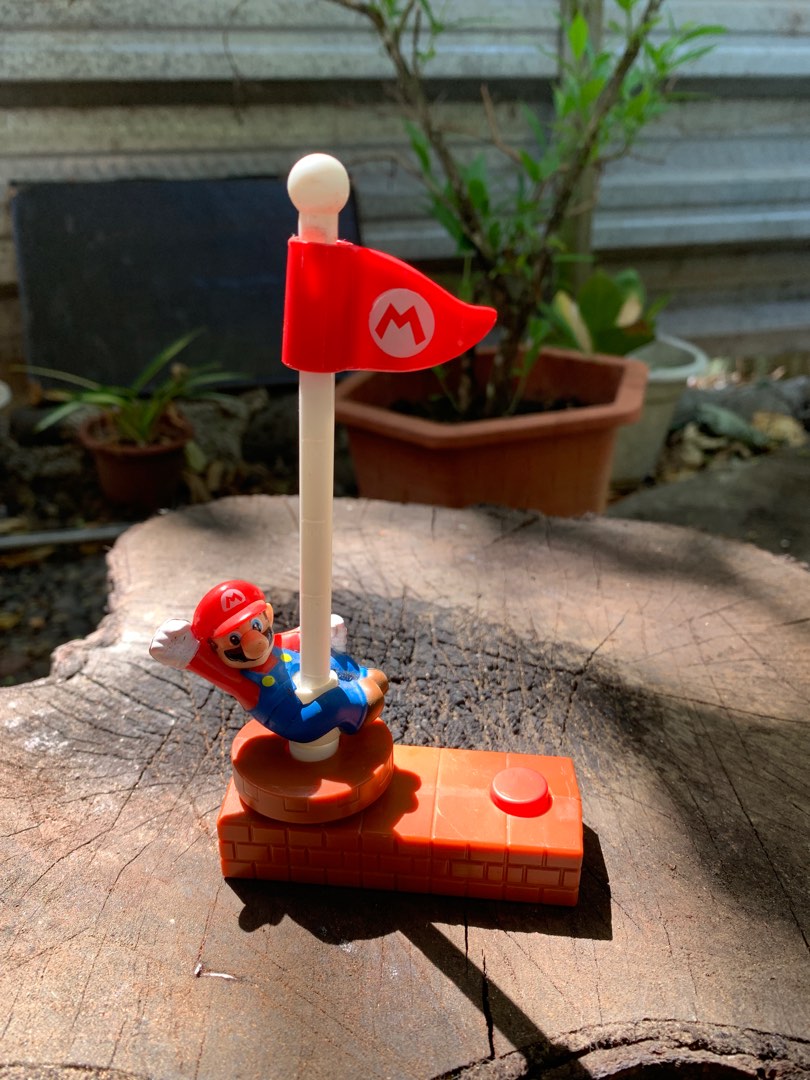 Super mario pole toy, Hobbies & Toys, Toys & Games on Carousell