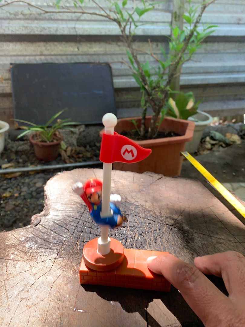 Super mario pole toy, Hobbies & Toys, Toys & Games on Carousell