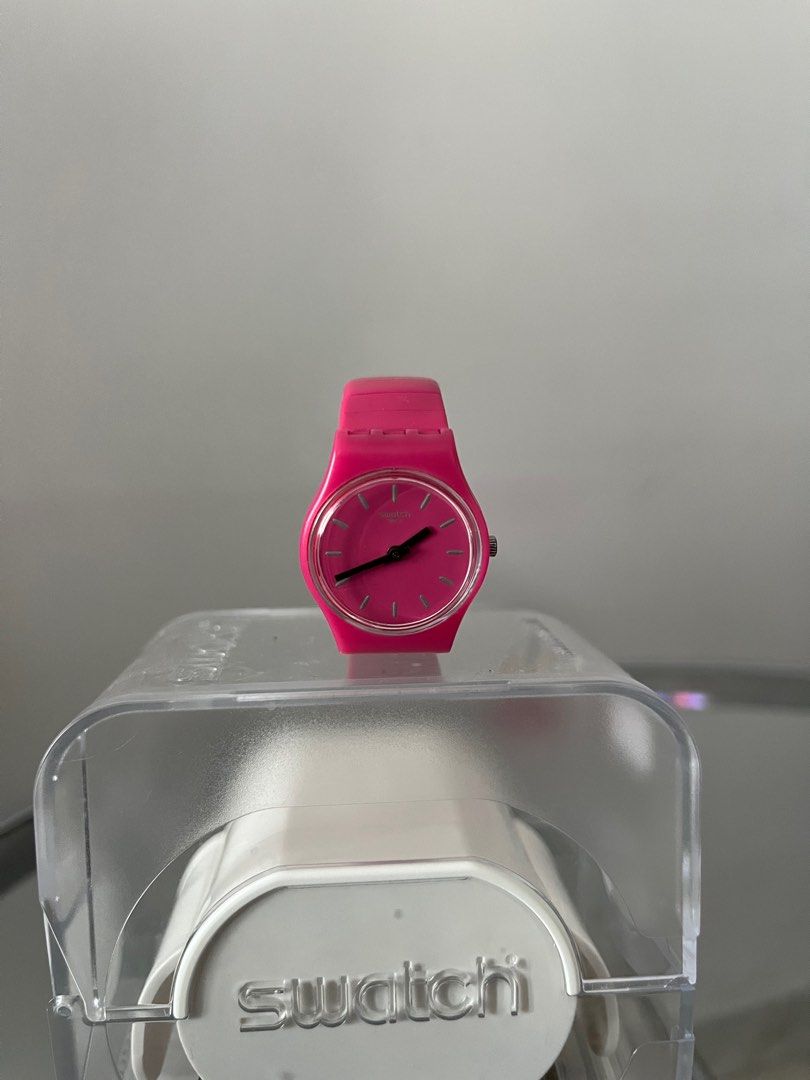 Swatch Pink Summer Kids, Luxury, Watches on Carousell