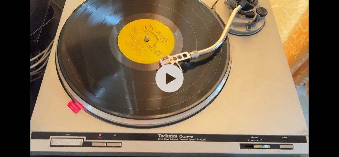 Technics Quartz Turntable, Audio, Other Audio Equipment on Carousell