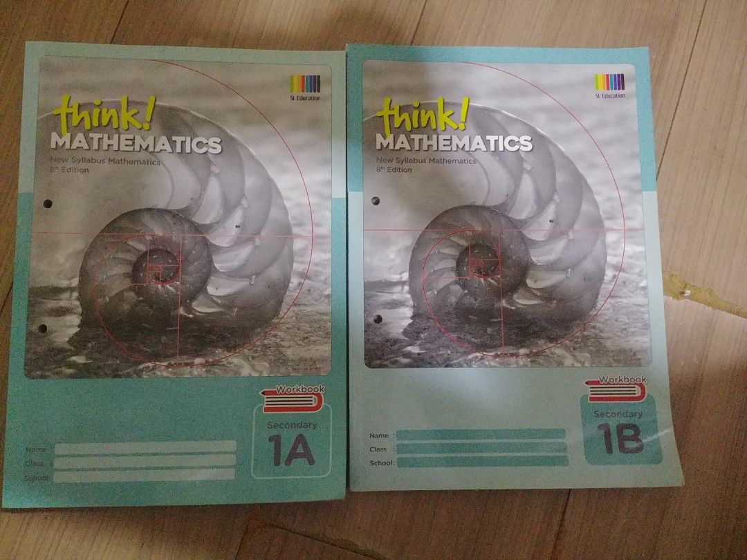Think mathematics 8th edition 1A, 1B textbooks and workbooks, Hobbies ...
