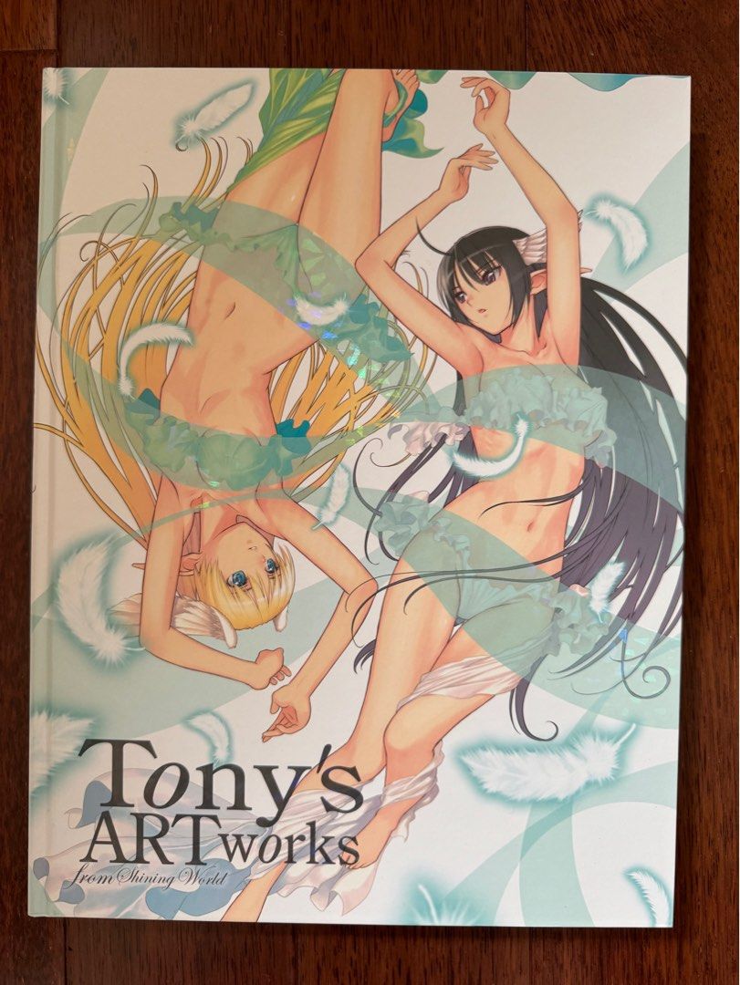 Tony art work 畫集 原畫 光明之心 光明之刃 shining blade shining heart, 興趣及遊戲, 書本 & 文具, 雜誌及其他 - Carousell