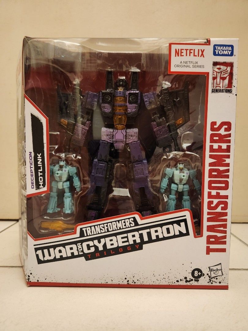 Transformers TakaraTomy Netflix HOTLINK, Hobbies & Toys, Collectibles ...