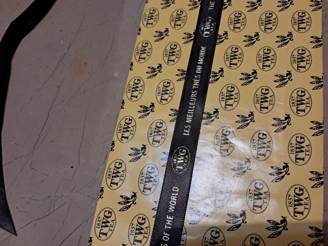 TWG Tea Wrapping Paper and Ribbon, Everything Else, Others on Carousell