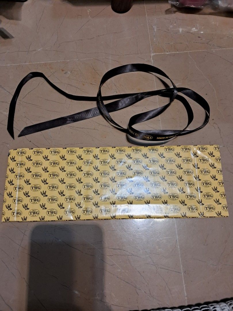 TWG Tea Wrapping Paper and Ribbon, Everything Else, Others on Carousell