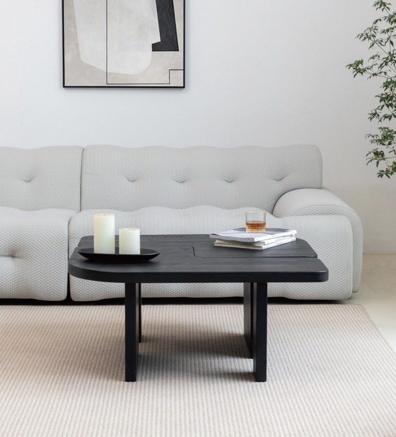 VAYLOR Modern Solid Wood Coffee Table, Furniture & Home Living ...