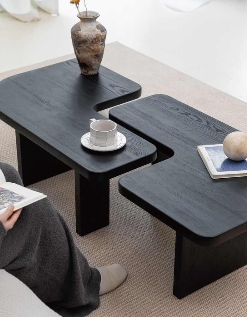 VAYLOR Modern Solid Wood Coffee Table, Furniture & Home Living ...