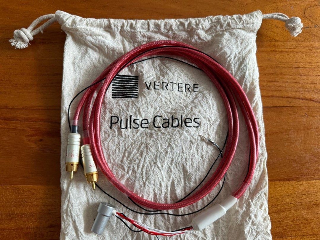 Vertere Redline tonearm cable RCA, 1.15m, Audio, Other Audio Equipment ...