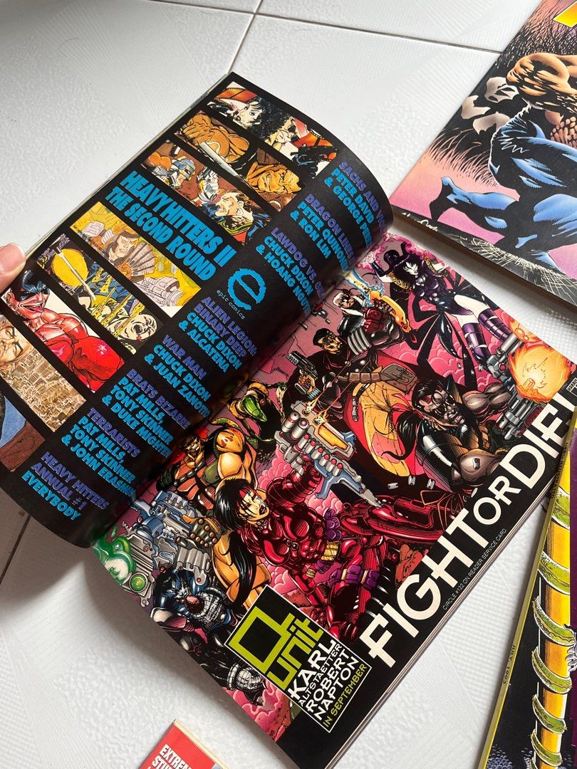 VINTAGE HERO DC MARVEL COMIC 1994, Hobbies & Toys, Books & Magazines ...