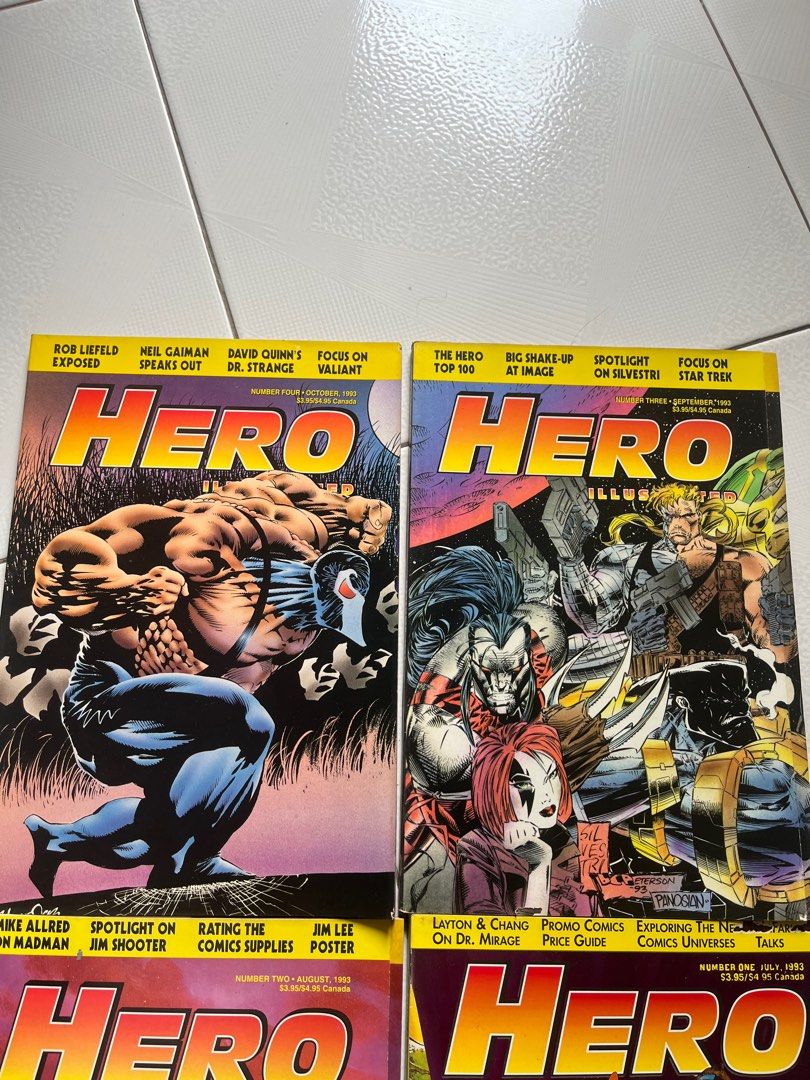 VINTAGE HERO DC MARVEL COMIC 1994, Hobbies & Toys, Books & Magazines ...