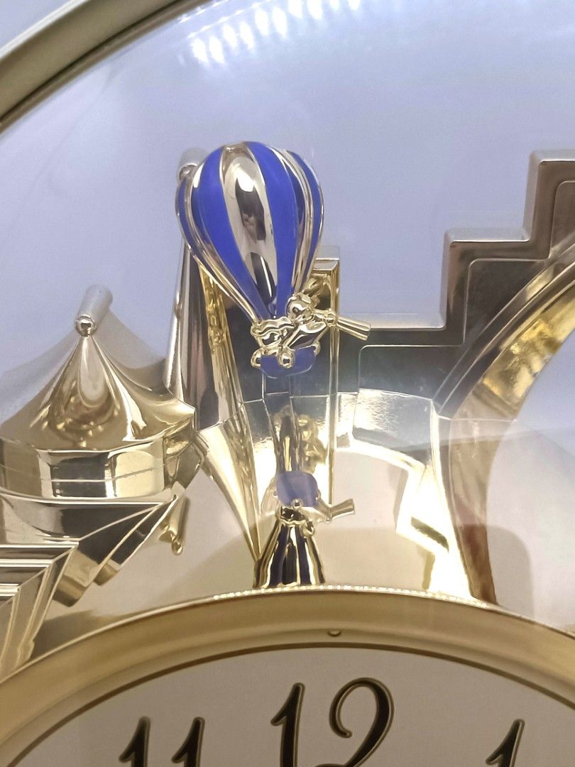 Vintage Rare Seiko Quartz Mantle Clock Carousel of Dreams, Furniture ...