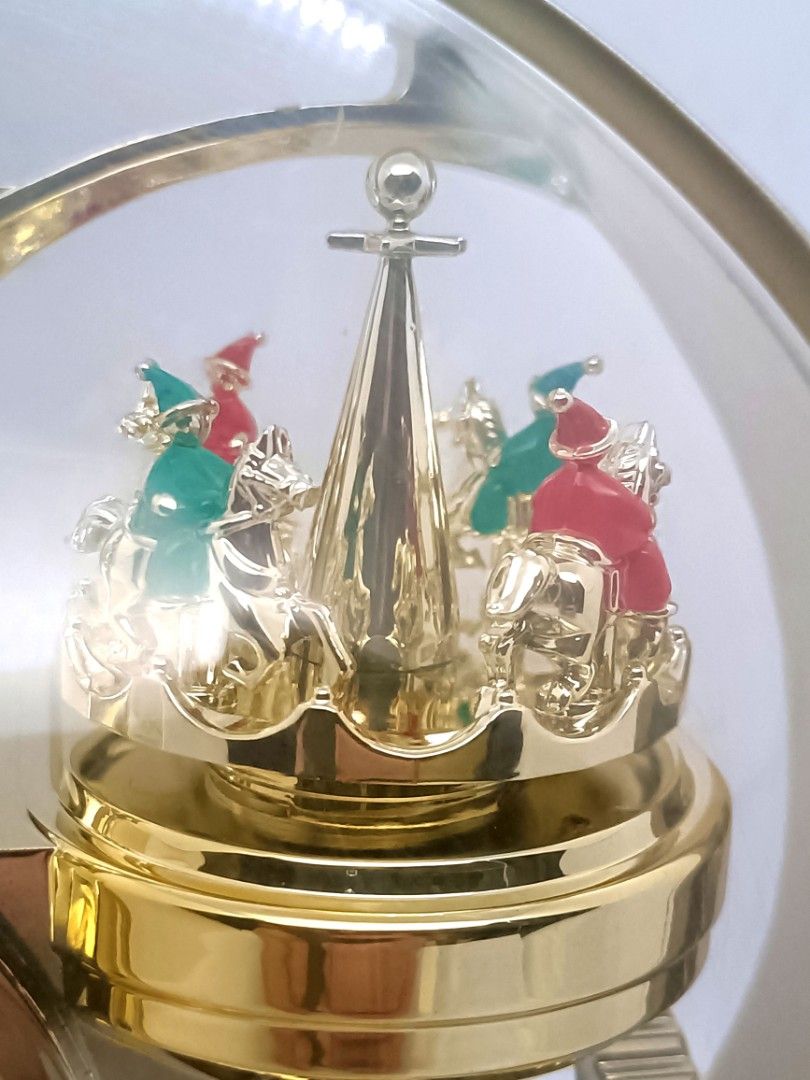 Vintage Rare Seiko Quartz Mantle Clock Carousel of Dreams, Furniture ...
