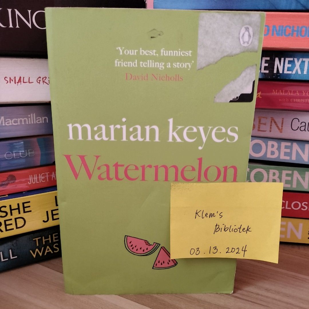 Watermelon by Marian Keyes, Hobbies & Toys, Books & Magazines, Fiction ...