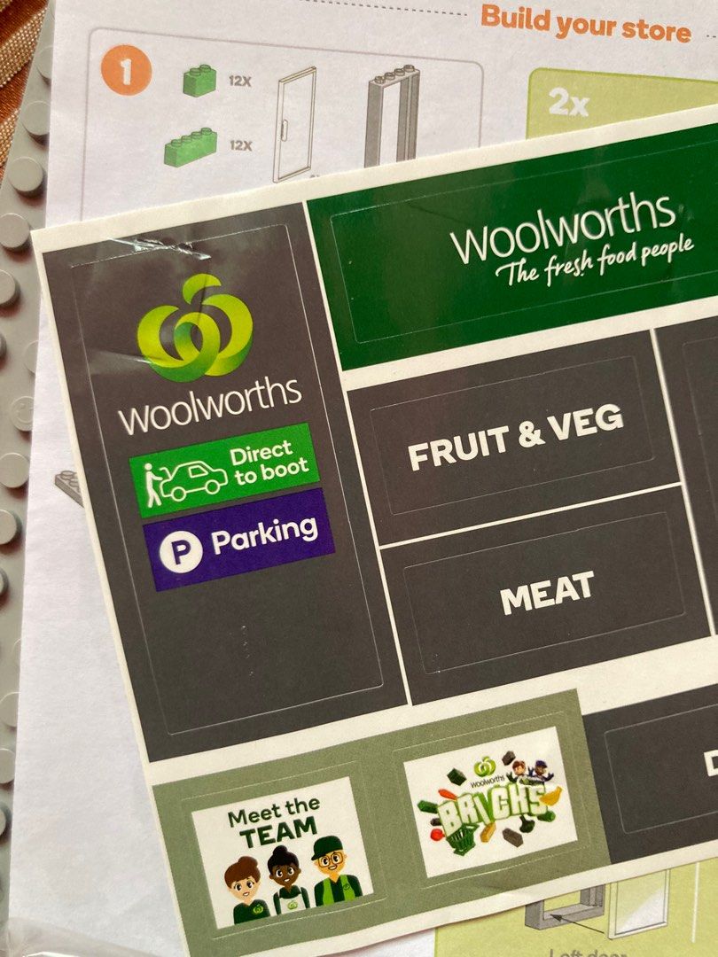 Woolworths Bricks collectable pert set and per piece, Hobbies & Toys ...