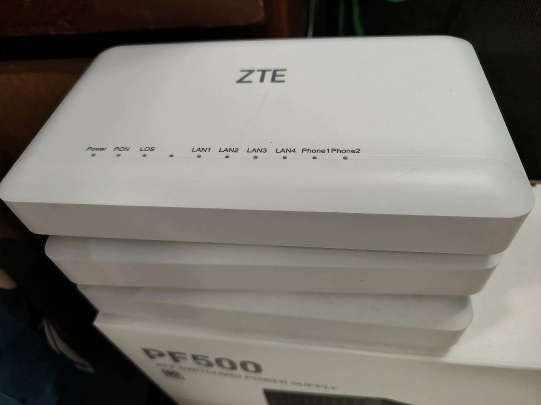 ZTE UONU GPON Unifi modem, Computers & Tech, Parts & Accessories ...