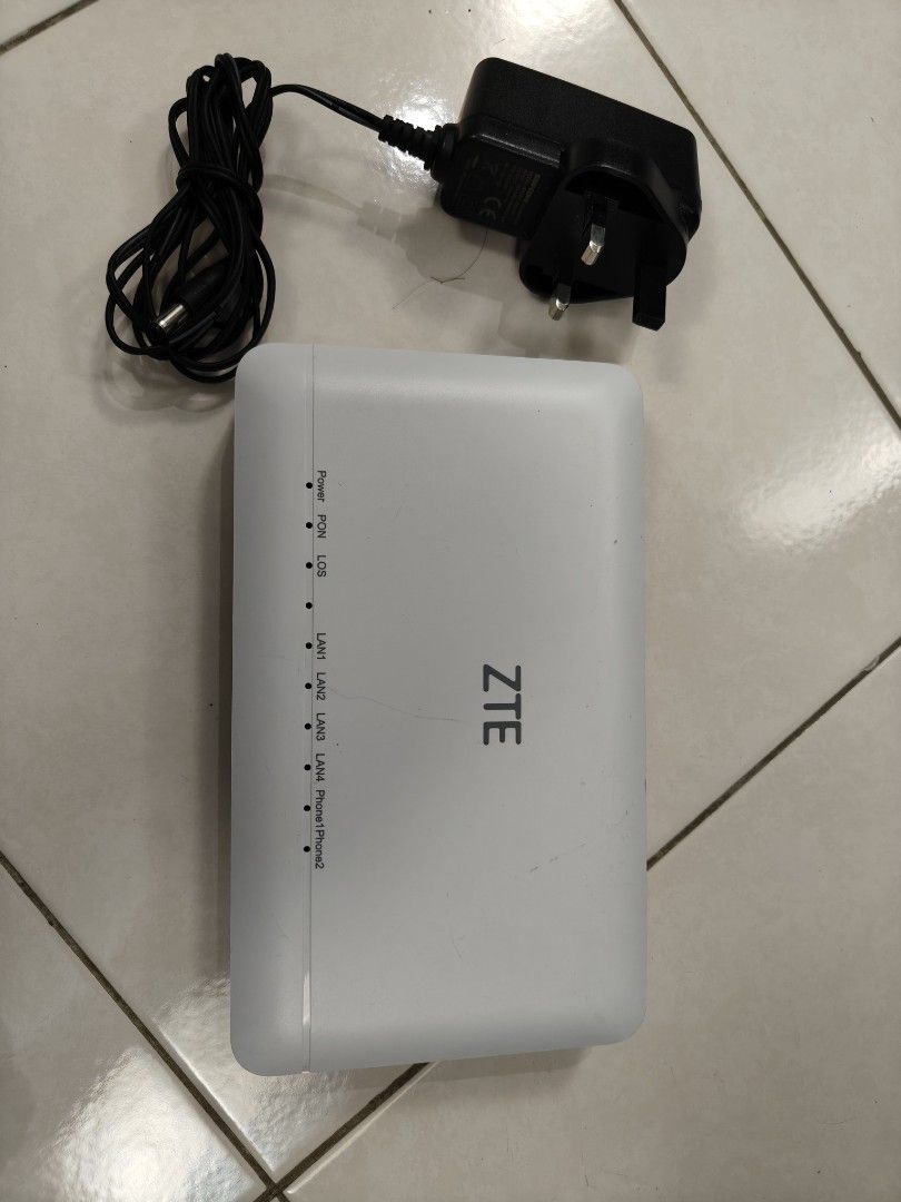 ZTE UONU GPON Unifi modem, Computers & Tech, Parts & Accessories ...