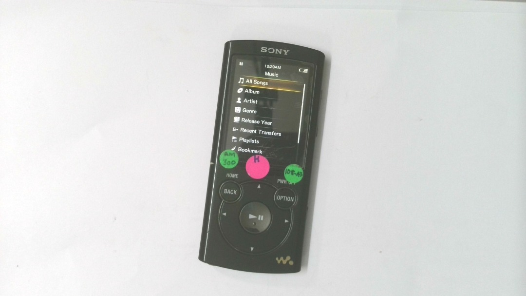 108|A3 SONY NW-S765 Walkman MP3 player, Audio, Portable Music Players ...