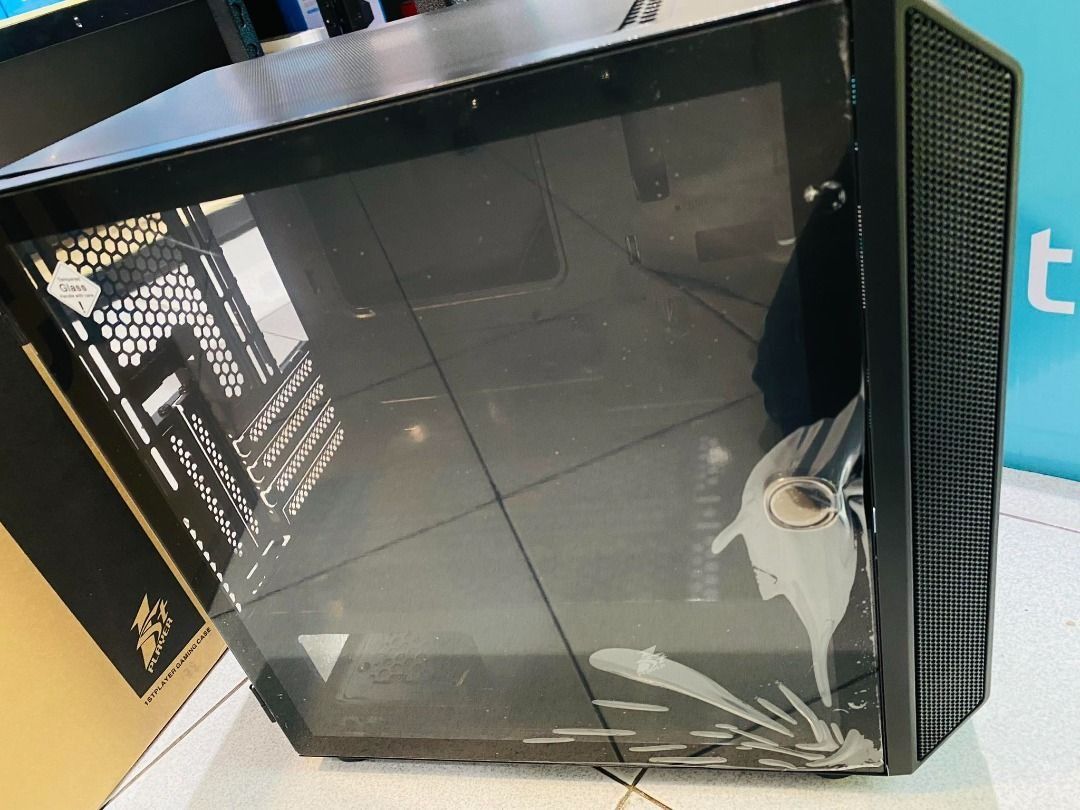 1STPLAYER Dark Knight DK-D3 M-ATX |Mesh Mid Tower Gaming Case Tempered ...
