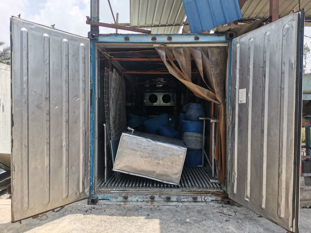 20ft 40ft Reefer Shipping Container Cold Storage, Furniture & Home ...