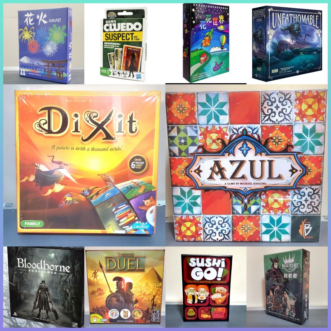 三月本店桌遊清單 (全新現貨) 熱門桌遊 Boradgame Full List Party Game Card Game and More ...