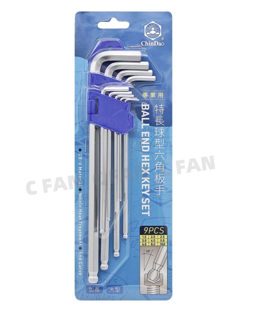 內六角扳手 L型扳手, 家具及居家用品, 居家改善及收納用品, 居家改善及收納用品在旋轉拍賣