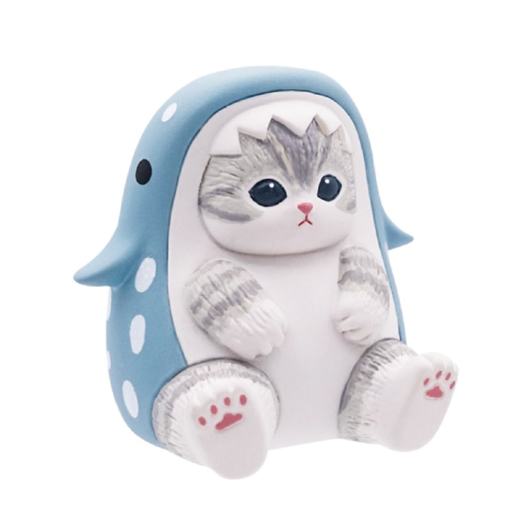 【新貨預訂】 mofusand 坐下的海洋生物扭蛋 (一套5款) Mofusand Sitting Sea Creatures (set of ...