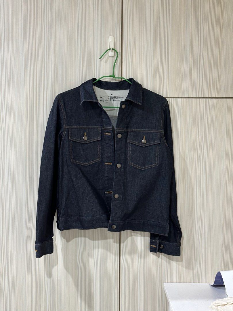 無印良品 MUJI 牛仔外套, 她的時尚, 外套、夾克、大衣在旋轉拍賣