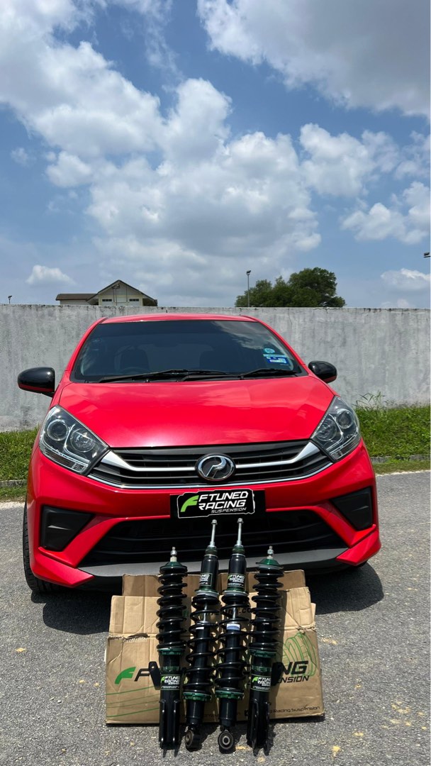 ADJUSTABLE FTUNED AXIA TYPE S, Auto Accessories on Carousell