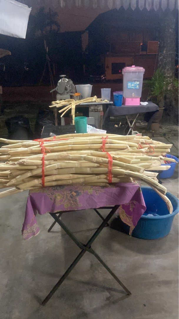 Air tebu asli (puasa), Food & Drinks, Fresh Produce on Carousell