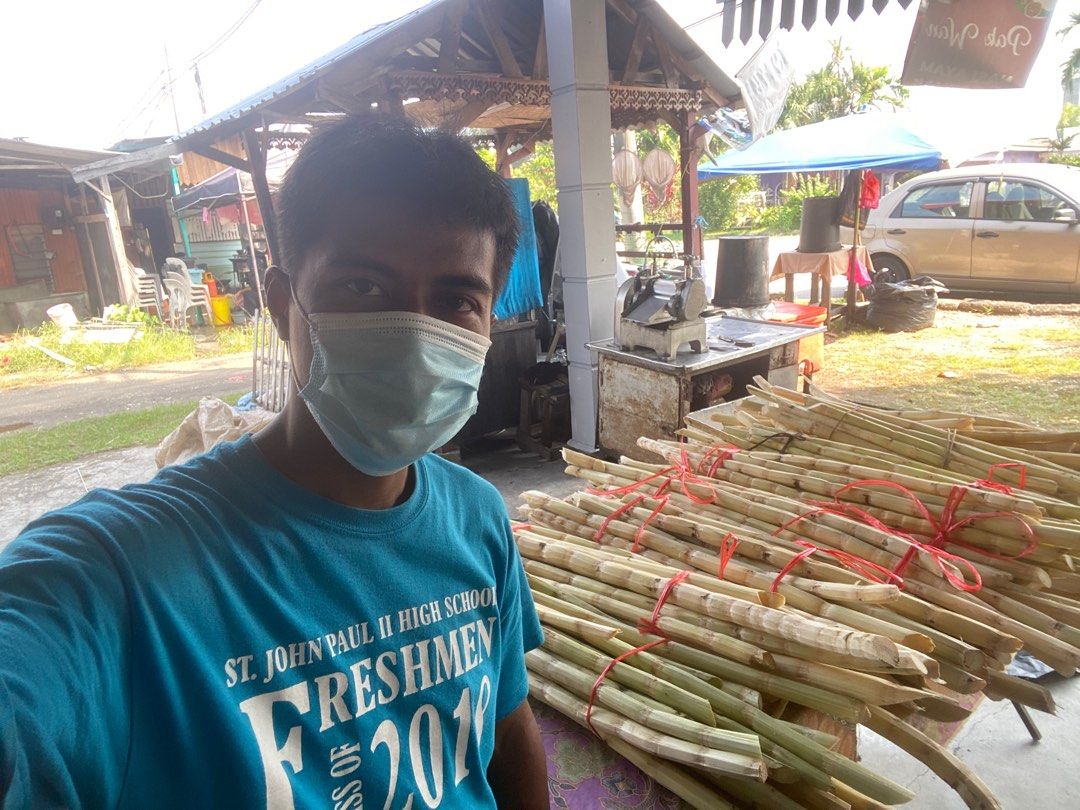 Air tebu asli (puasa), Food & Drinks, Fresh Produce on Carousell