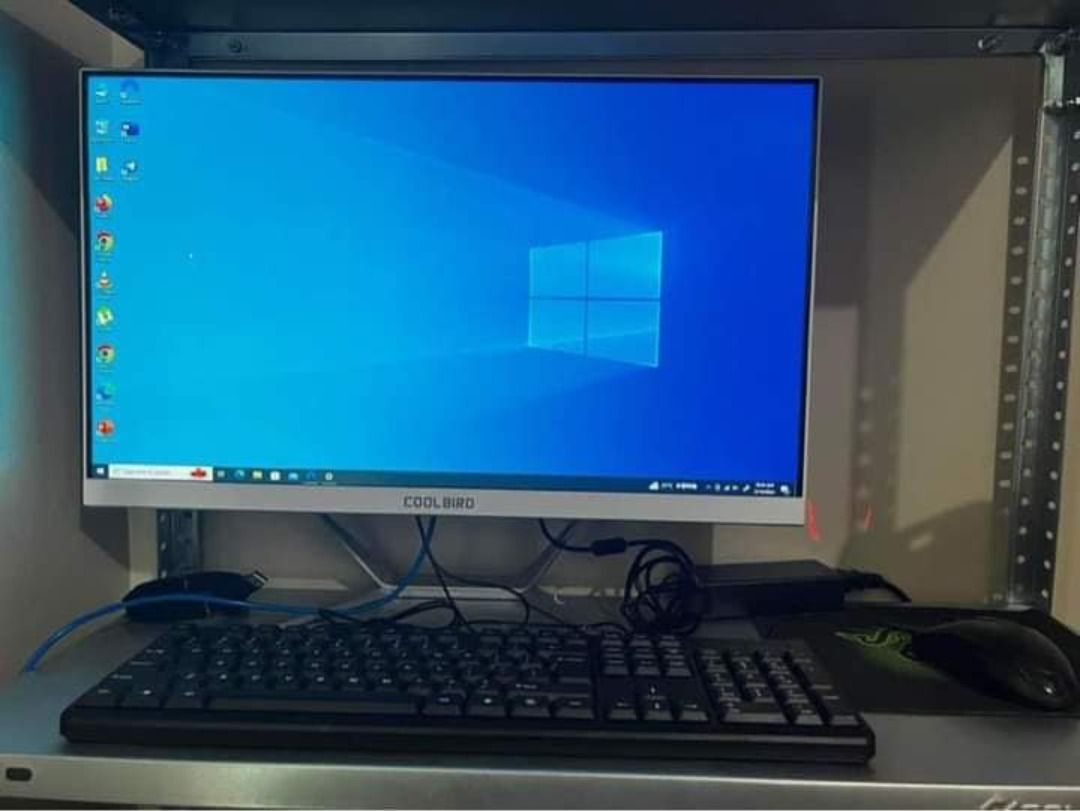 All in One Desktop PC Computer Set 24 inch PC Full Set Intel Core i5 ...