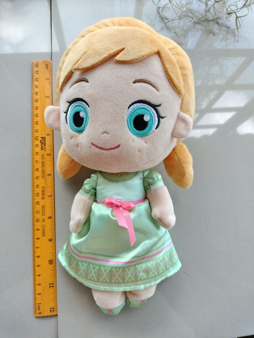 Anna Special Plush Toy _Kid ver _Frozen 2, Hobbies & Toys, Toys & Games ...