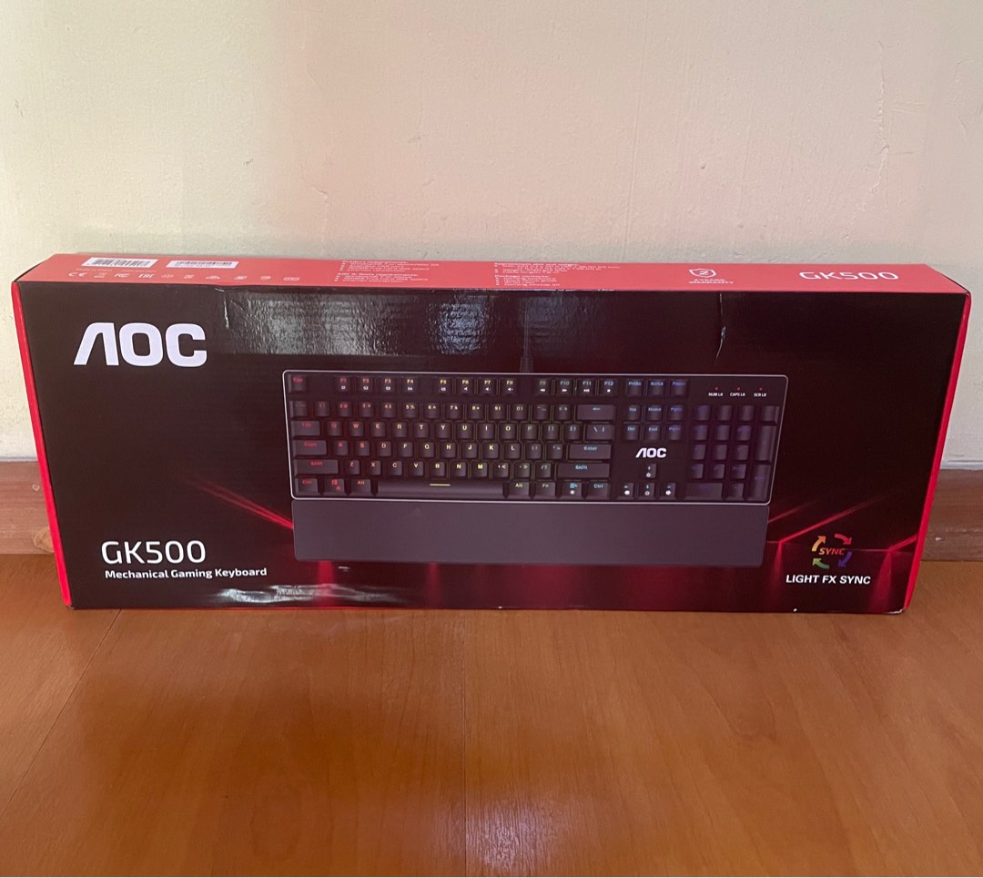 AOC GK500 Mechanical Gaming Keyboard, Computers & Tech, Parts & Accessories, Computer Keyboard ...