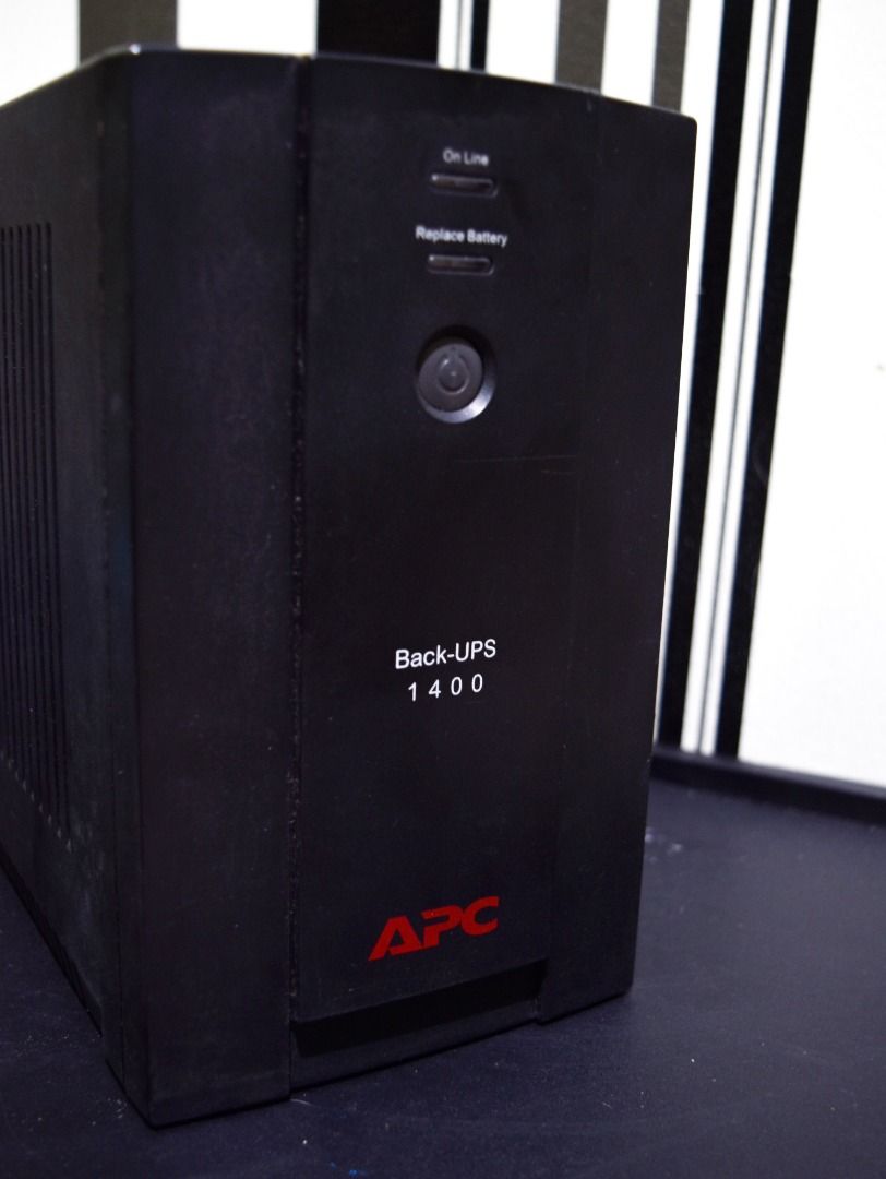 APC BX1400U-MS UPS 700W 1400VA 230V Universal and IEC Sockets New ...