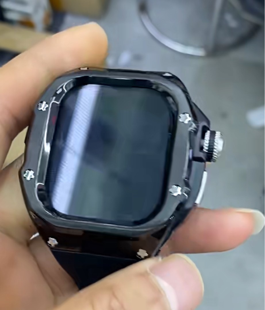 Apple Watch Series 9 stainless rm case 49mm ultra ultra2 custom mod ...