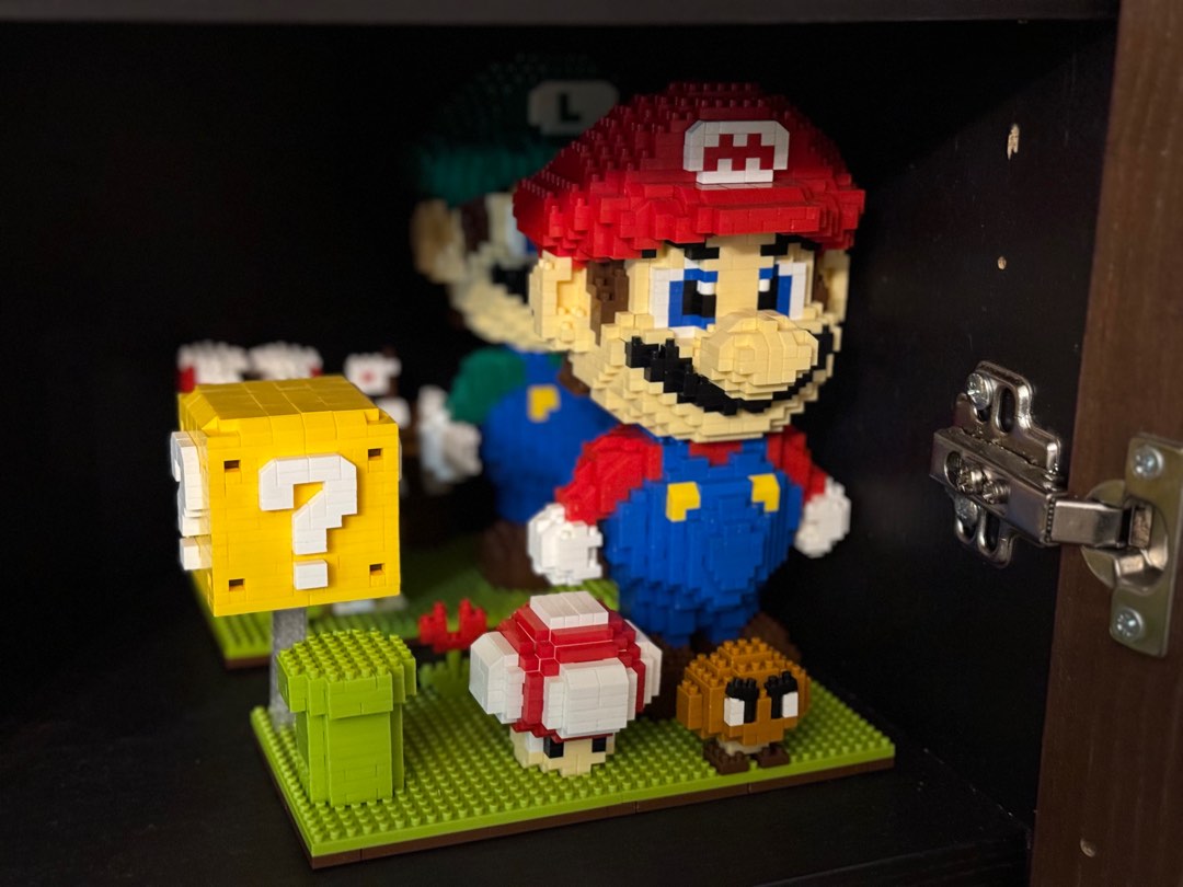 Assembled Nano Block Mario & Luigi Sets, Hobbies & Toys, Toys & Games ...