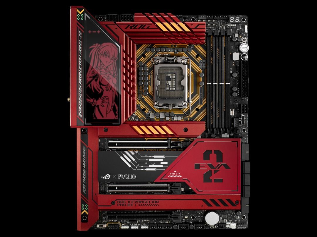 Asus ROG Maximus Z790 Hero EVA-02 Edition Gaming Motherboard, Computers ...