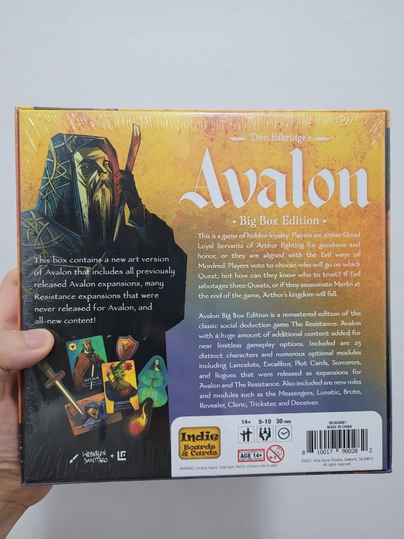 Avalon Big Box Edition, Hobbies & Toys, Toys & Games on Carousell