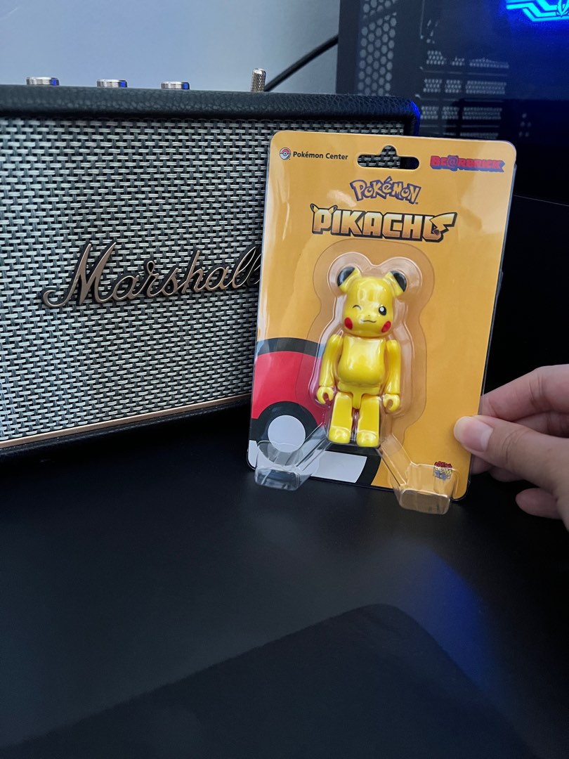 Bearbrick Pikachu 100%, Hobbies & Toys, Toys & Games on Carousell