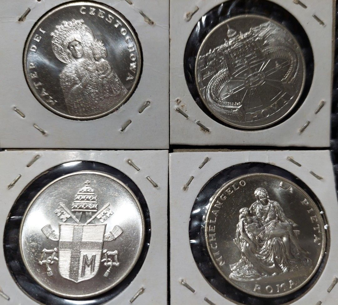 British Virgin Island $25 Silver Proof Coins. Vatican City Coins ...