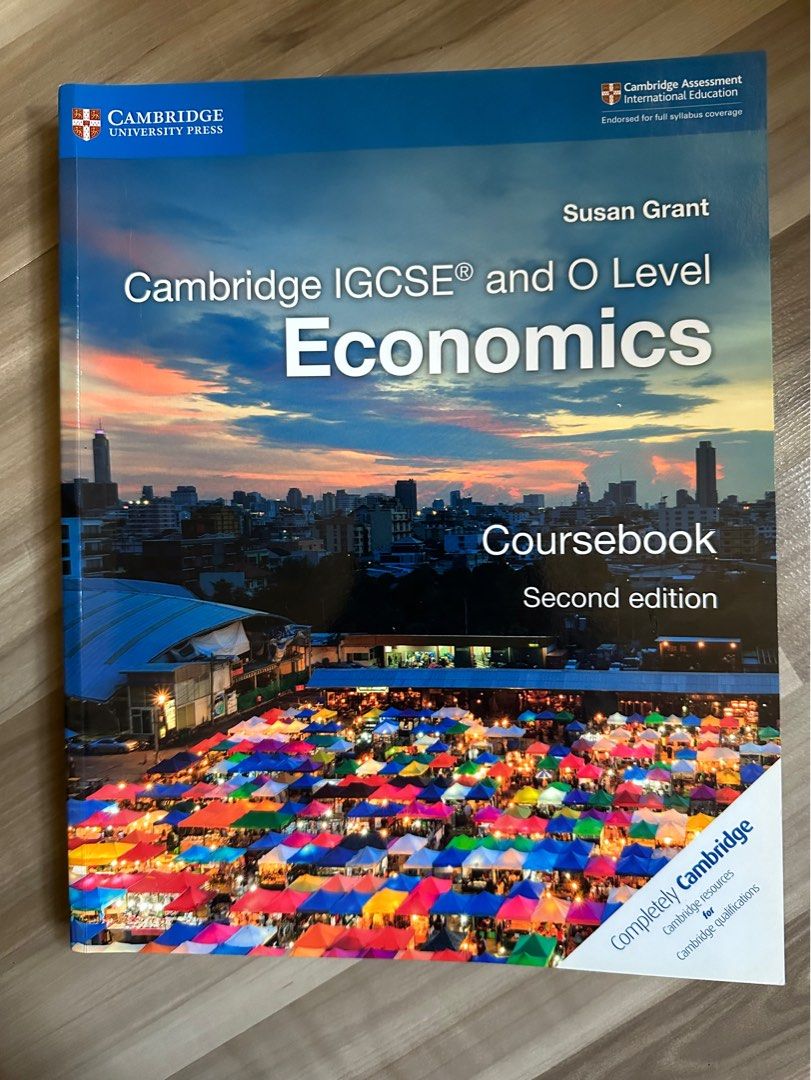 Cambridge Economics Course Book O Level, Hobbies & Toys, Books ...