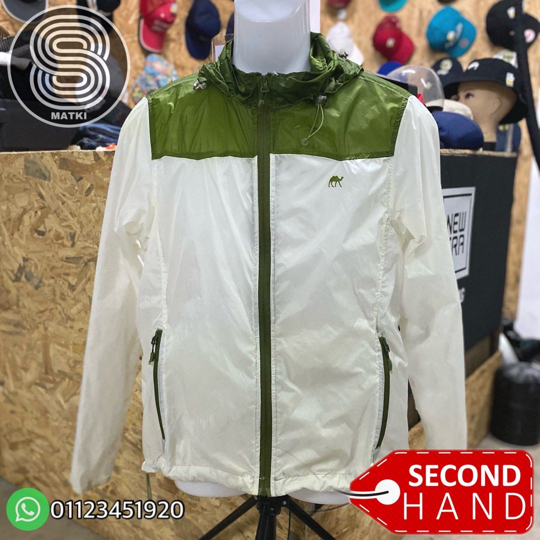 CAMEL WIND BREAKER SIZE PIT 20, Men's Fashion, Coats, Jackets and ...