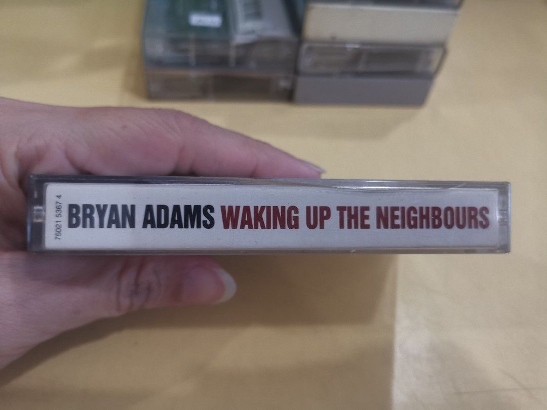 (Cassette) BRYAN ADAMS Waking Up The Neighbours, Hobbies & Toys, Music & Media, CDs & DVDs on ...